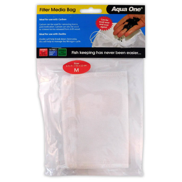 Aqua One Filter Media Bag (M) | Fast Delivery Abyss Aquatics UK