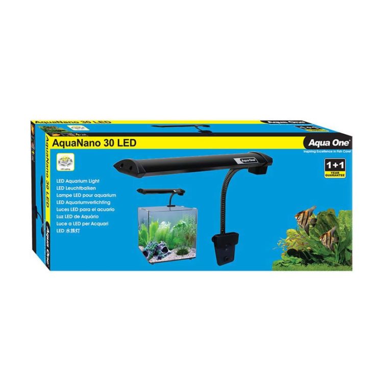 Aqua One AquaNano 30 LED Clip On Light | Fast Delivery Abyss Aquatics UK