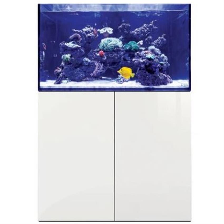 D-D Reef Pro 900 Ultra Gloss White Aquarium and Cabinet | Abyss Aquatics UK