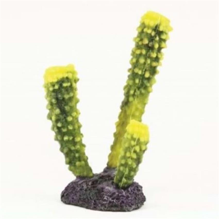 Natureform Coral Tube Sponge Yellow Green Aplysina 9790 | Abyss Aquatics UK