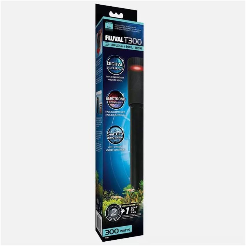 Small Fish Tank Heater Fluval T300 Electronic 300W - Bespoke Aquariums ...